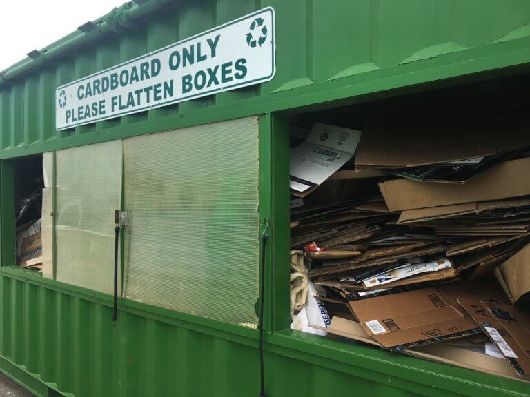 Cardboard - Landfill of North Iowa
